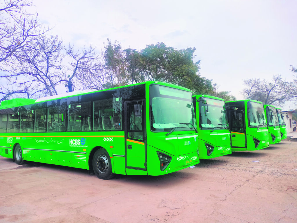 Panchkula elevates public transportation with five electric buses - The ...
