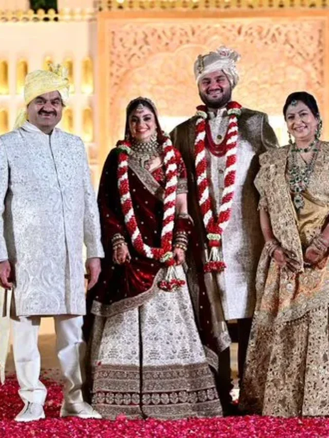 Jeet Adani Marries Diva Shah in a Low-Key Traditional Ceremony