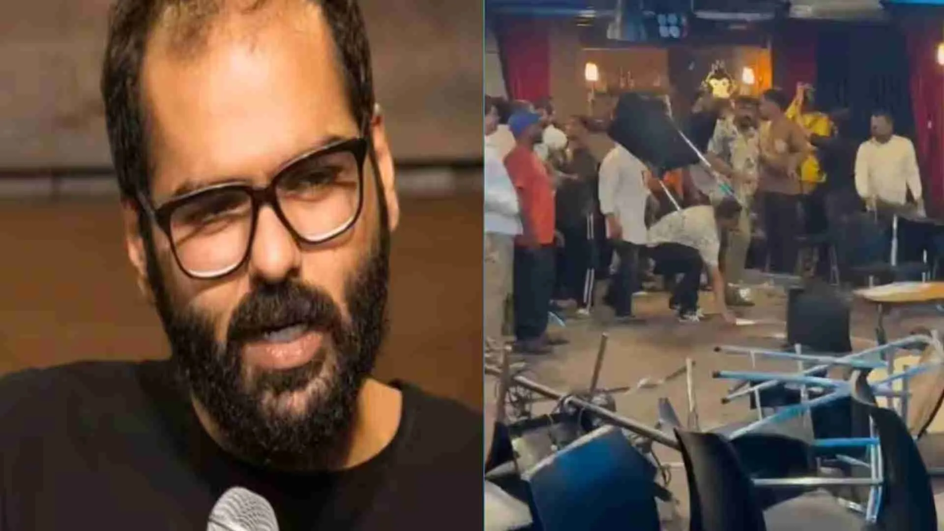 Kunal Kamra’s ‘Gaddar’ Remark On Shinde Triggers Chaos, Studio Attacked ...