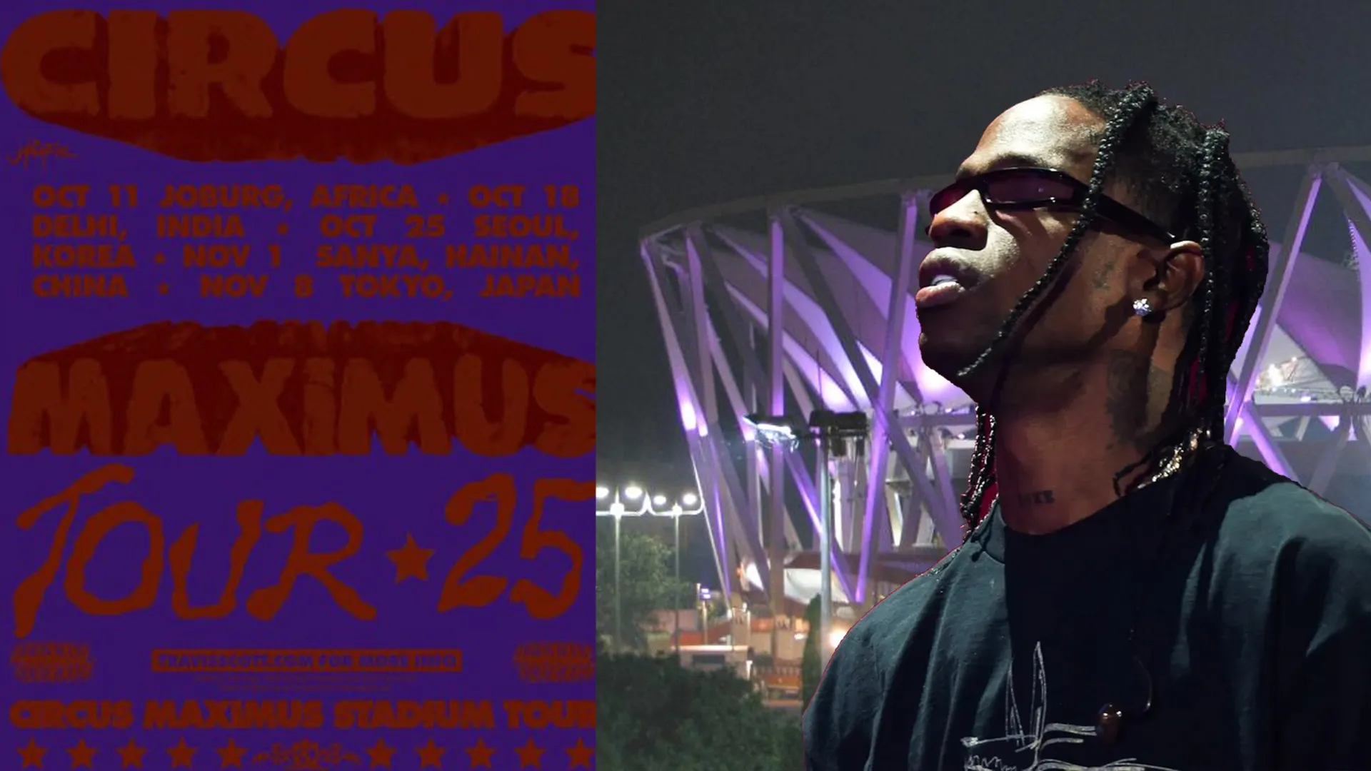 Travis Scott Brings ‘Circus Maximus World Tour’ to India – Live in Delhi