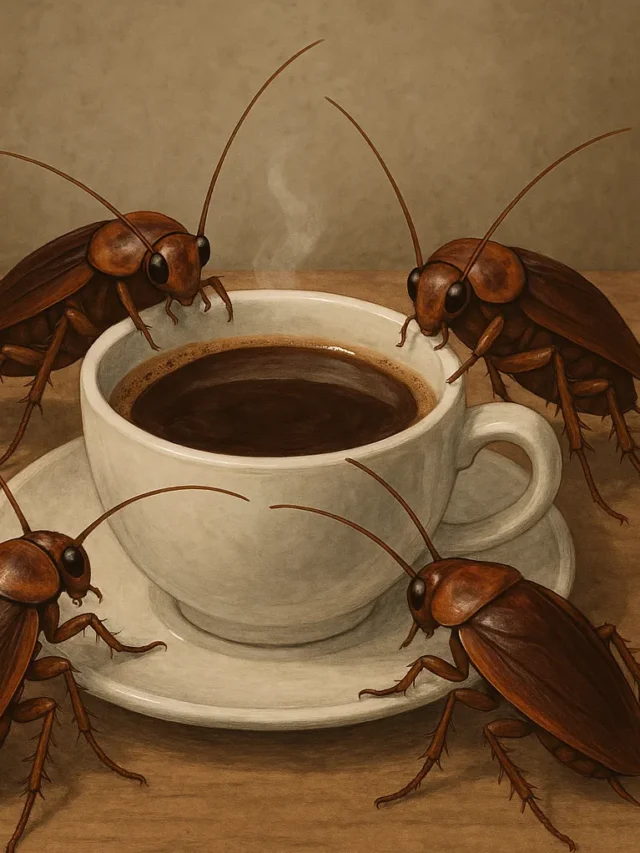 Cockroaches in Your Coffee? Here’s What You Need to Know