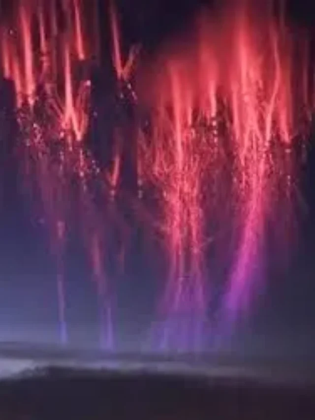 Red Sprites Over the Himalayas: Nature’s Rare Light Show
